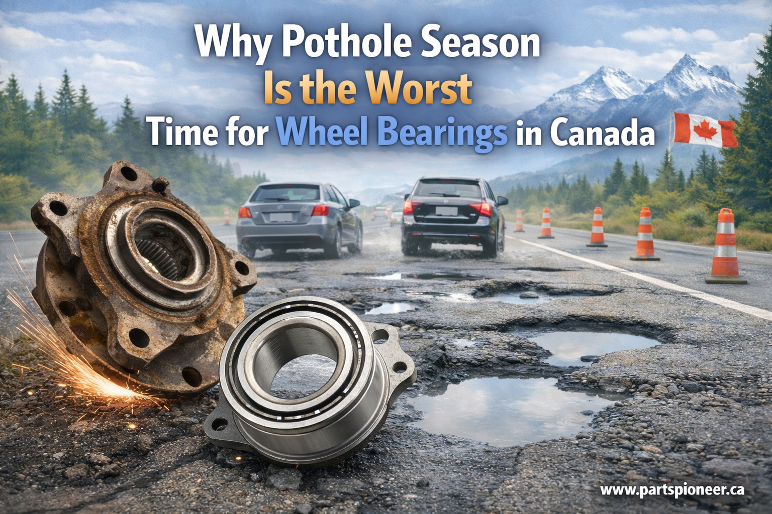 Why Pothole Season Destroys Wheel Bearings in Canada