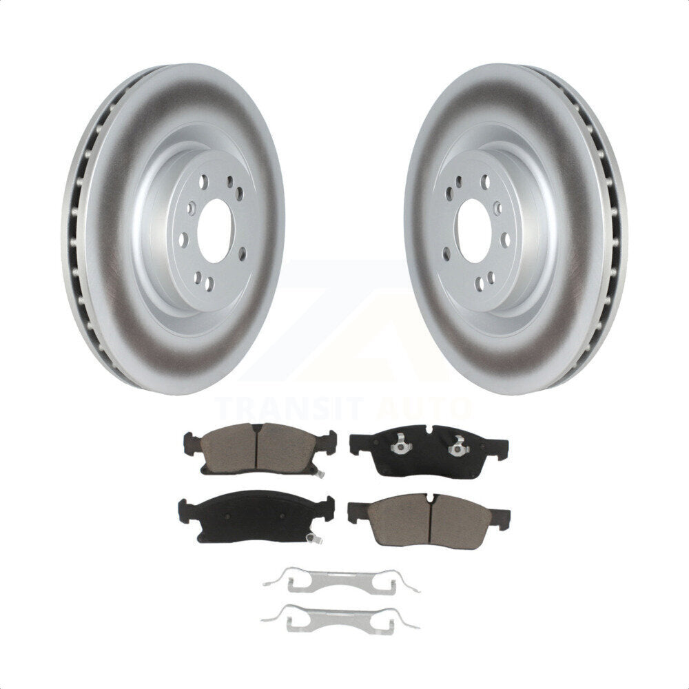 Front Coat Disc Brake Rotor Ceramic Pad Kit For Mercedes-Benz ML350 ...